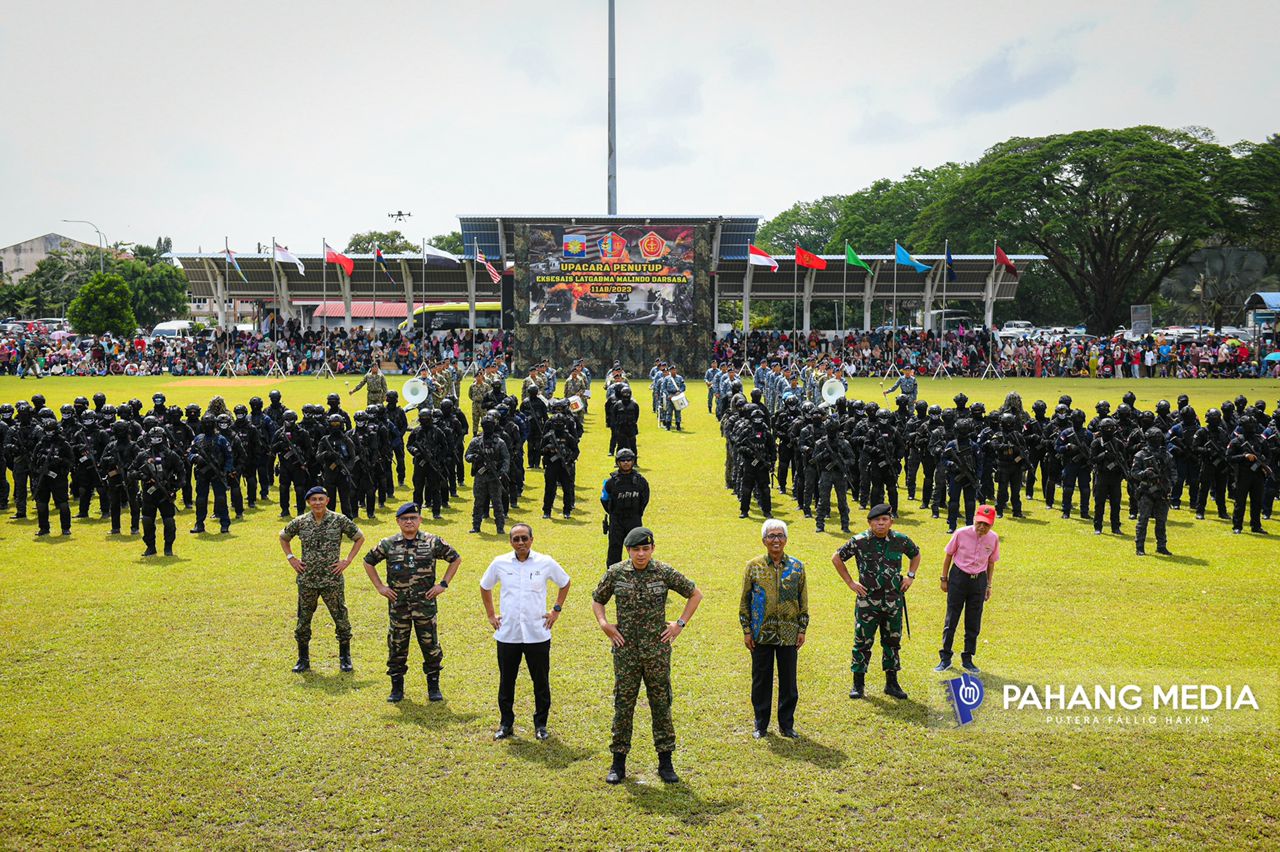 KDYMM PEMANGKU RAJA PAHANG BERANGKAT KE UPACARA PENUTUP EKSESAIS ...