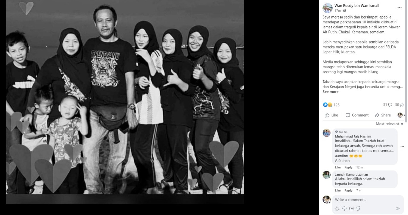 MENTERI BESAR PAHANG SIMPATI NASIB MANGSA KEPALA AIR DI JERAM MAWAR ...