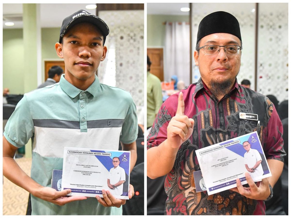 “Terima kasih Tok Wan mudahkan urusan pembelajaran saya” - Pahang Media